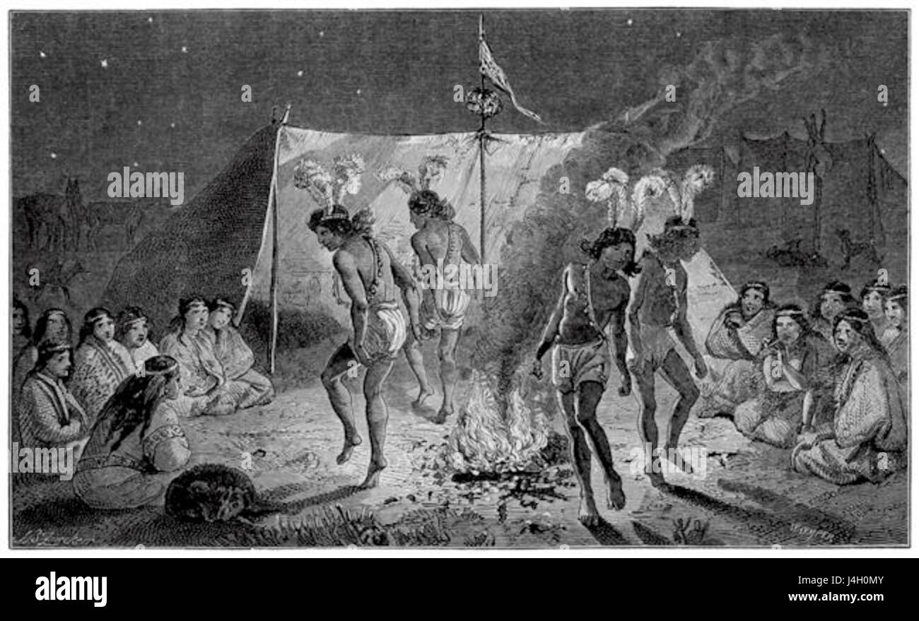 Tehuelche people hi-res stock photography and images - Alamy