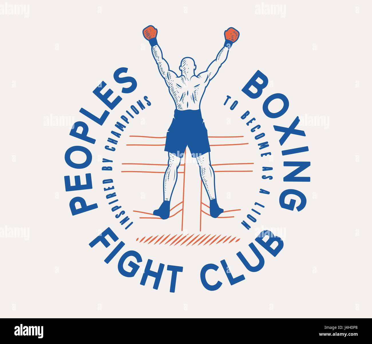 Boxing ko Stock Vector Images - Alamy