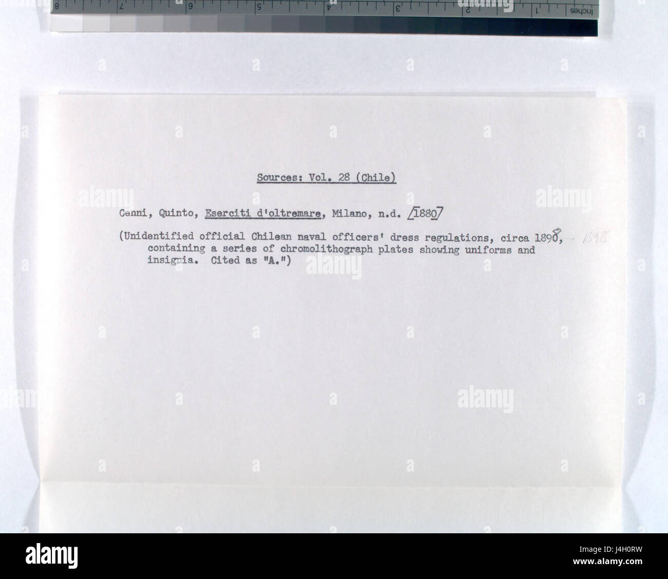 Sources Vol. 28 (Chile) (NYPL b14896507 84067 Stock Photo - Alamy