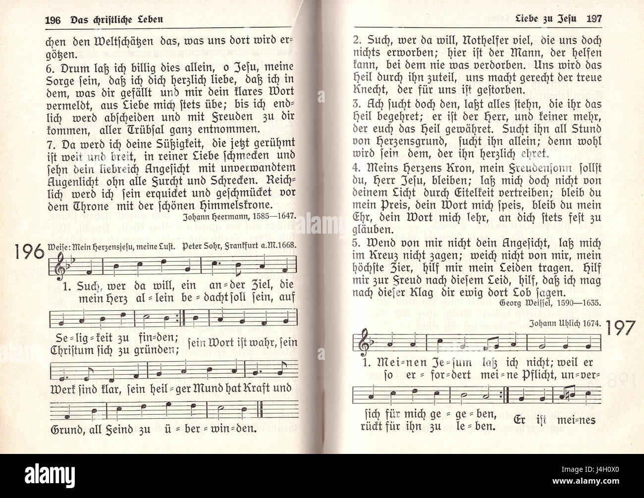 Such, wer da will (Deutsches Evangelisches Gesangbuch Stock Photo - Alamy