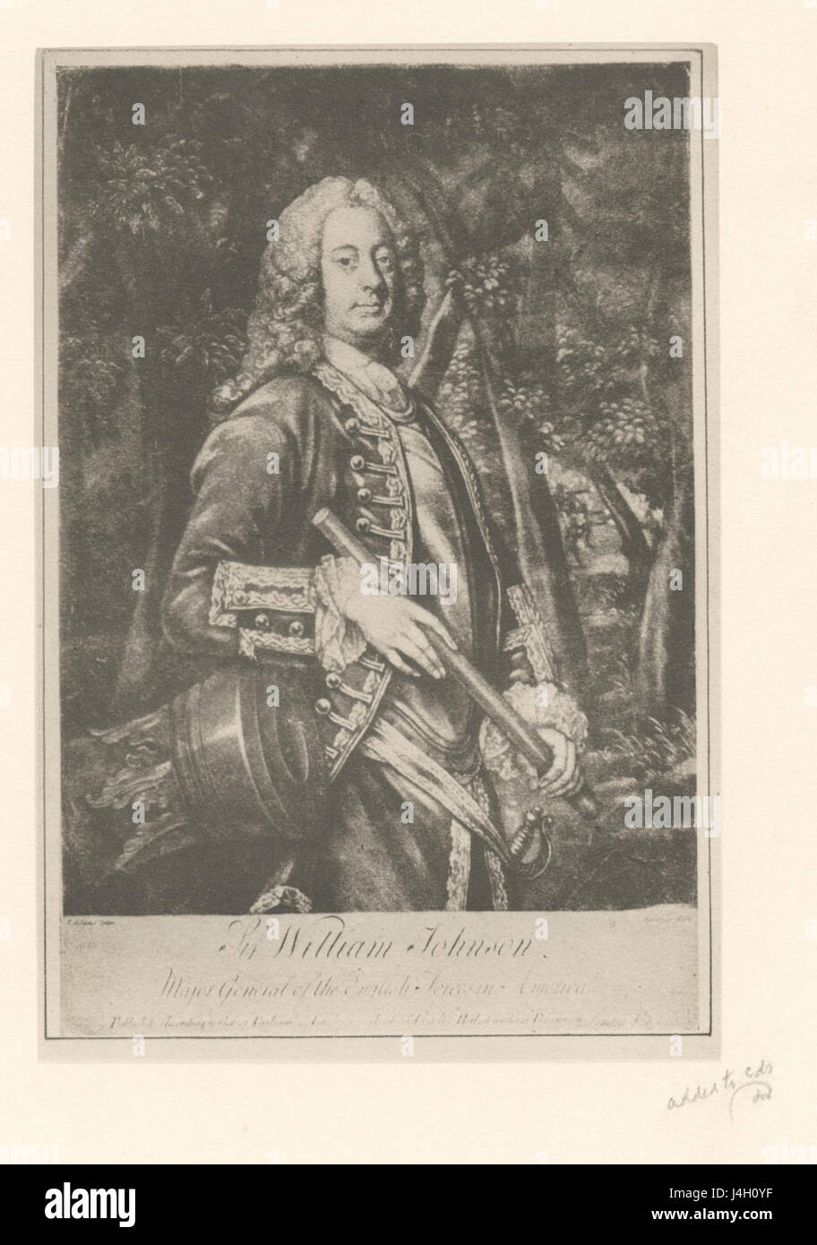 Sir William Johnson High Resolution Stock Photography and Images - Alamy