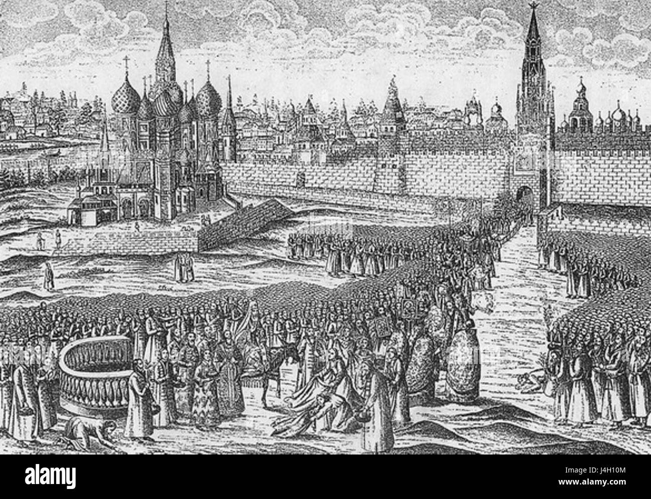 'Shestviye na oslyati' is a Russian term that translates to 'procession ...
