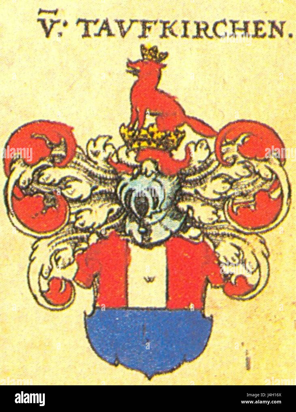 Taufkirchen and Siebmacher refer to historical regions or coats of arms ...