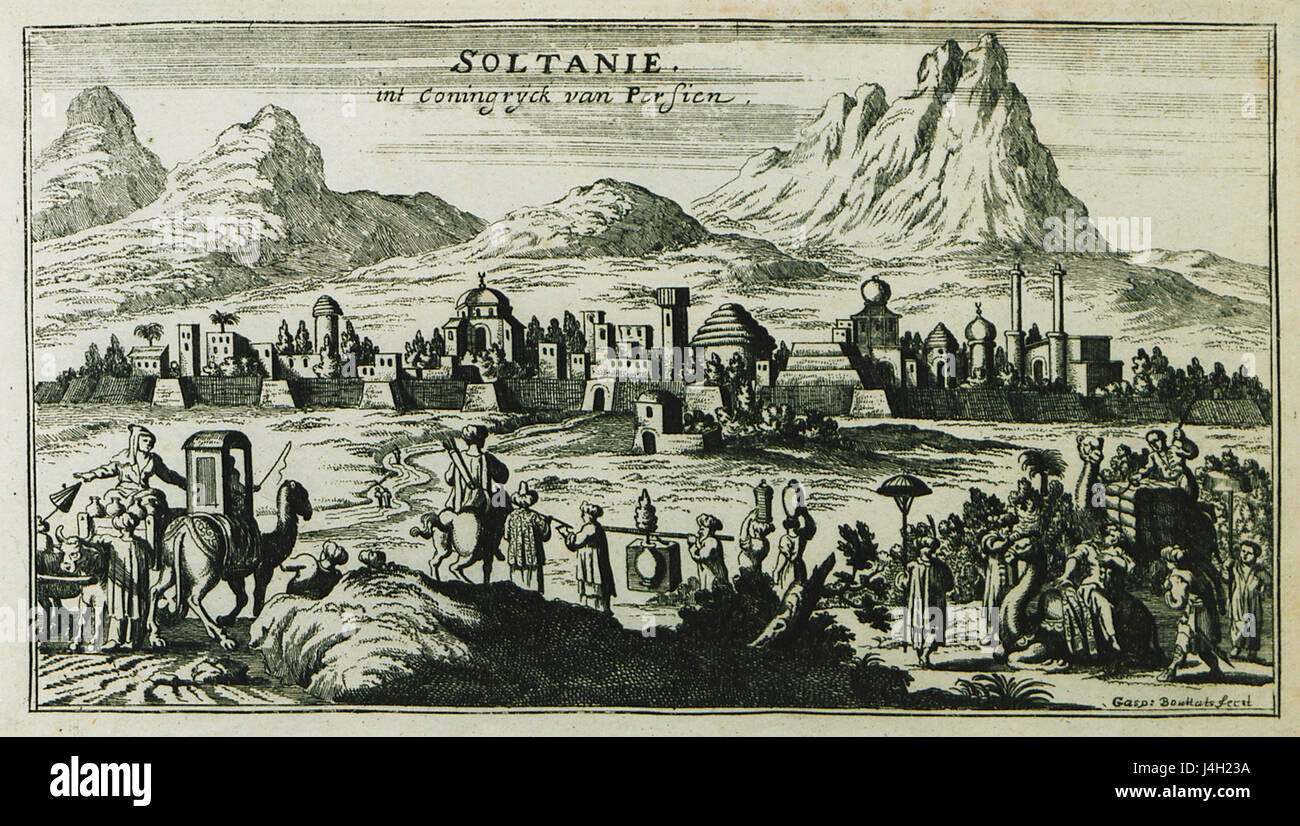 This 1690 map by Jacob Peeters depicts the Kingdom of Persia, providing ...