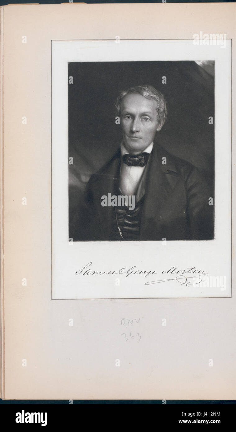 Samuel George Morton was an American physician and natural scientist ...