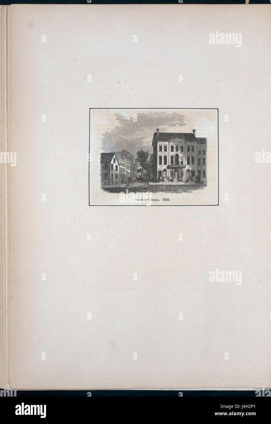 Tammany Hall, as seen in 1830, was a political organization in New York ...