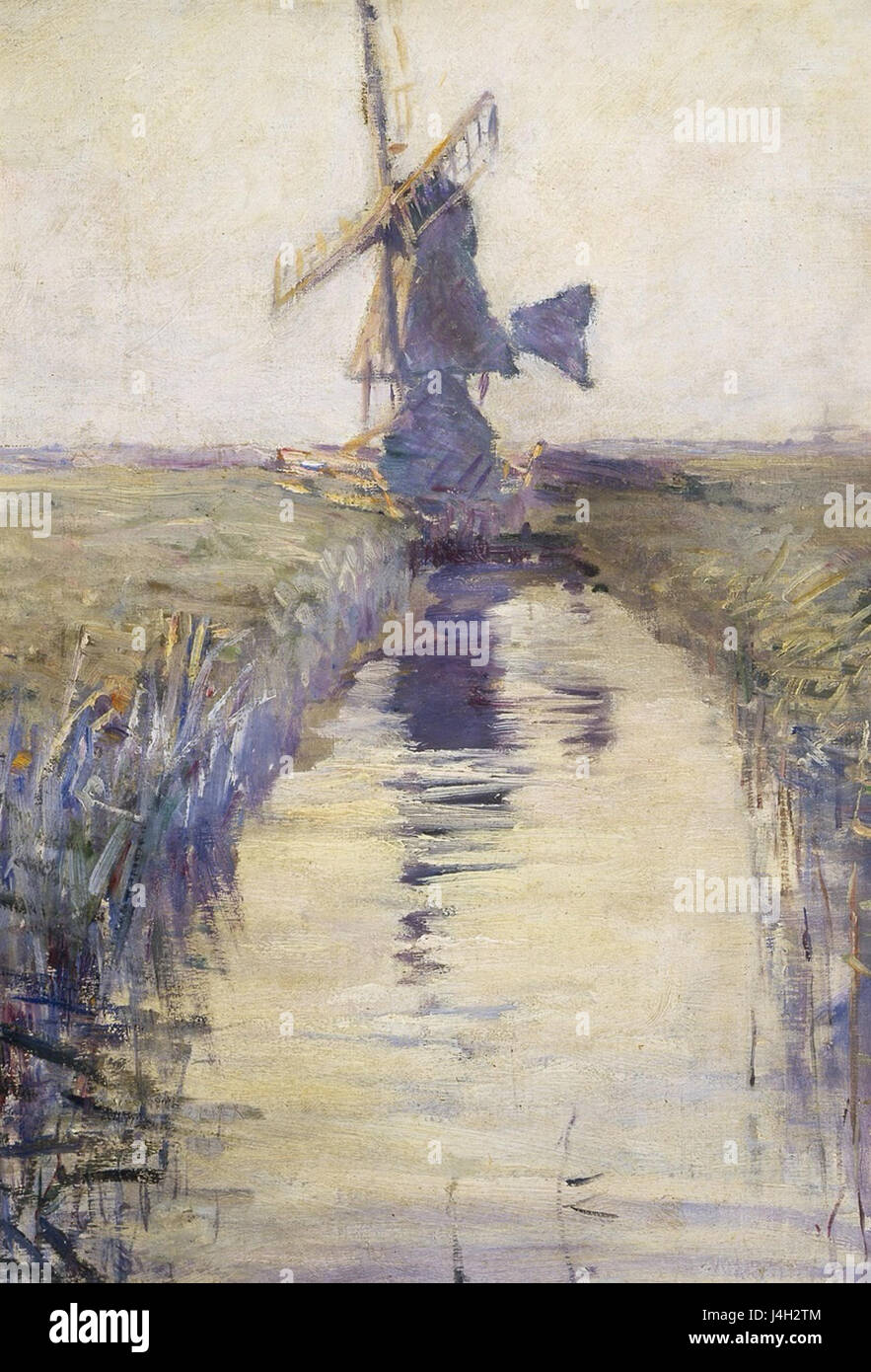 The Dutch windmill, a key element of Dutch industrial history, is ...