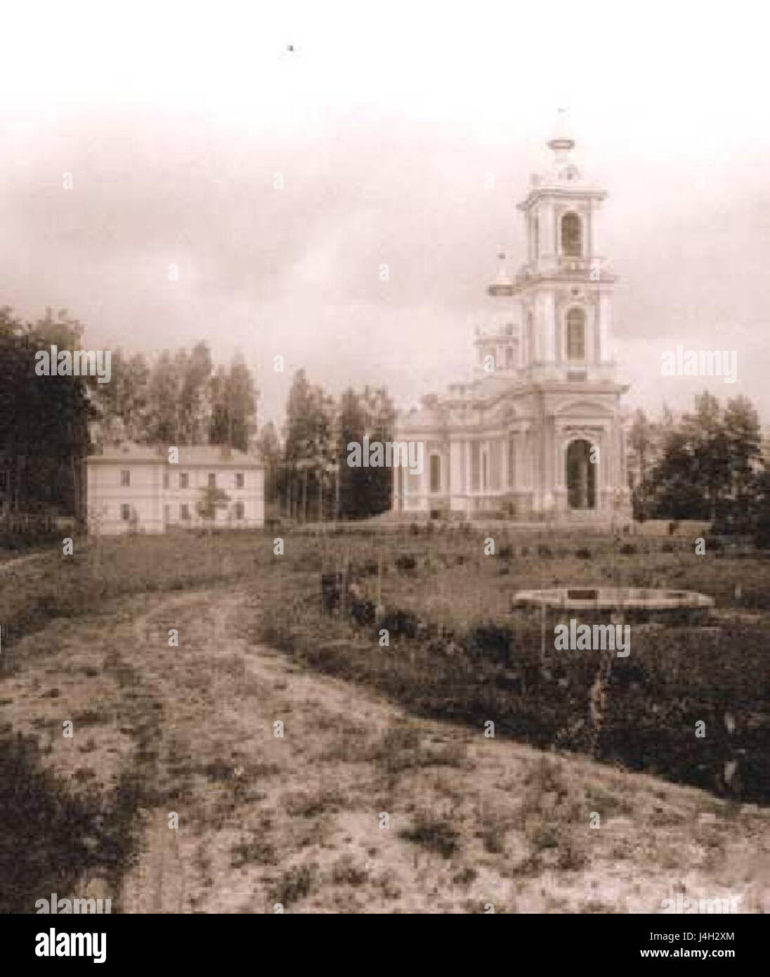 The Seraphim Church is part of the Alexander Nevsky Lavra, a religious ...