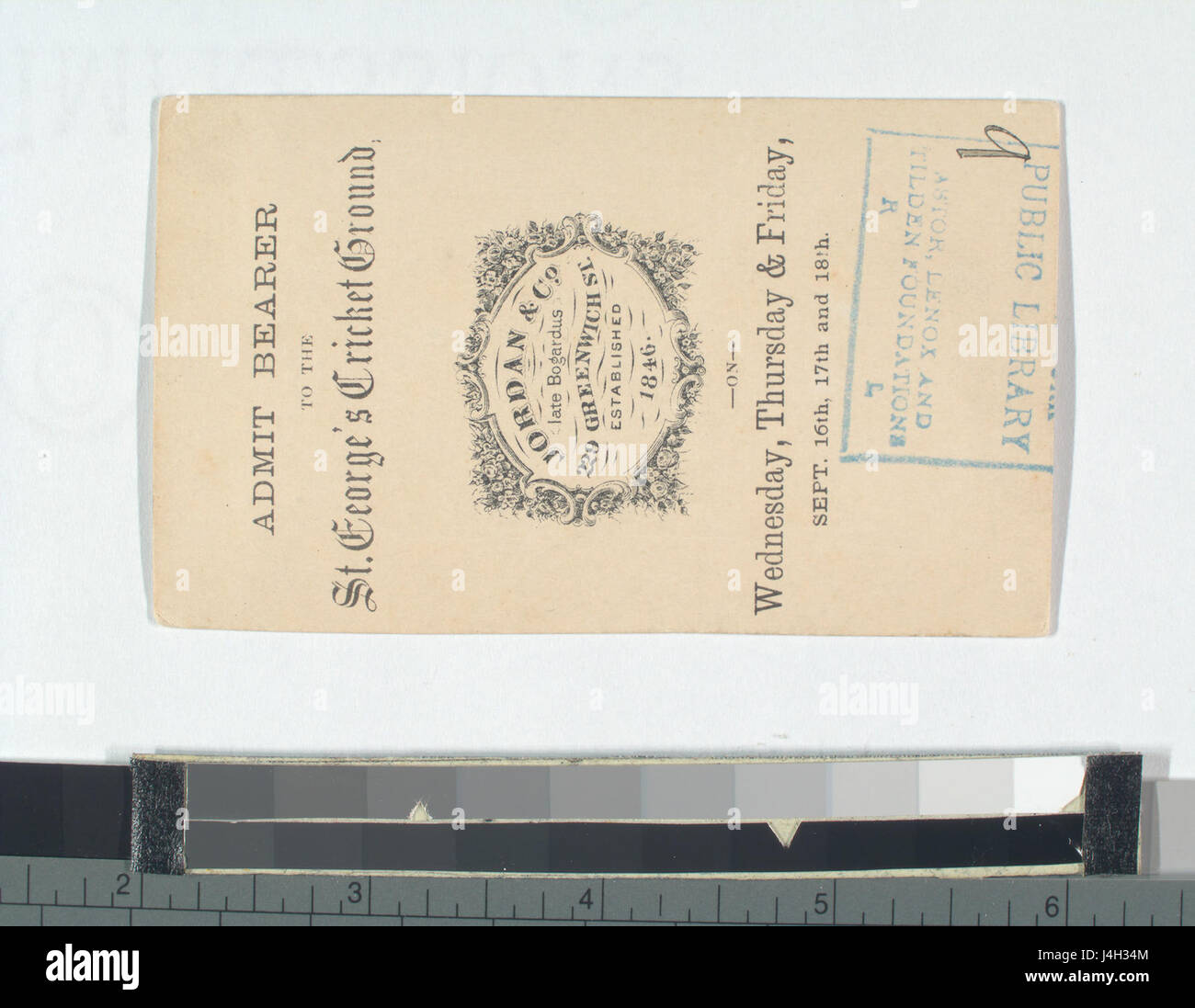 This photograph of Sam Wright, held by the New York Public Library ...