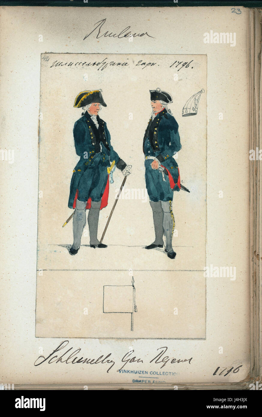 Russia, 1796 (part 5) (NYPL b14896507 439441 Stock Photo - Alamy