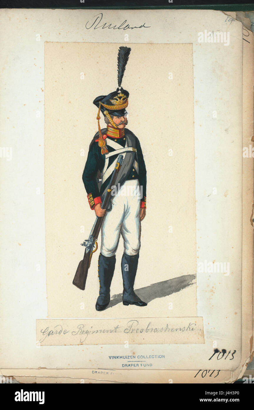 This image, from a historical document, depicts Russia in the year 1813 ...