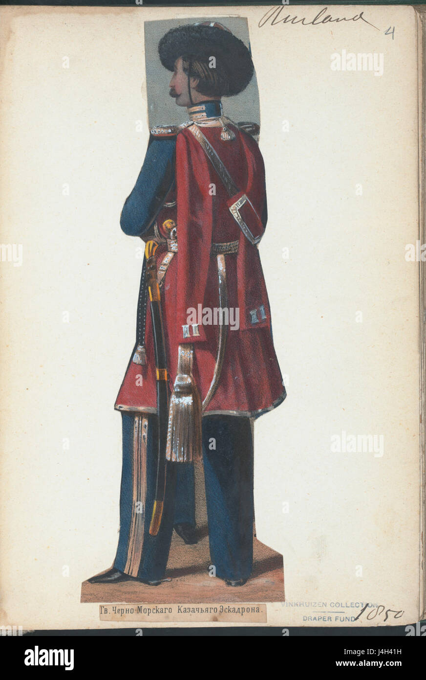 Russia map 1850 hi-res stock photography and images - Alamy