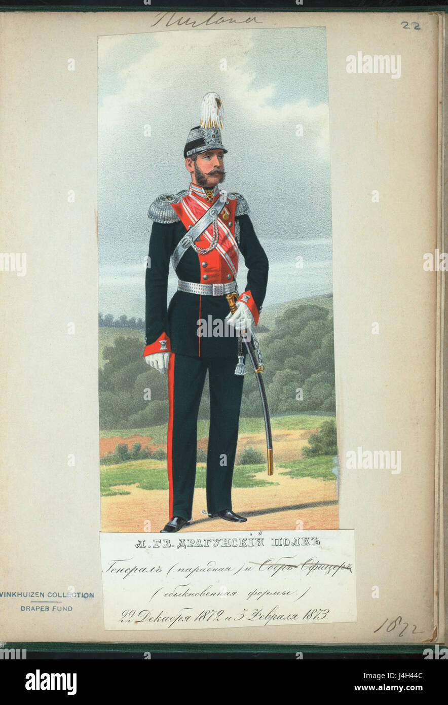 This historical map of Russia from 1872 showcases the country's ...