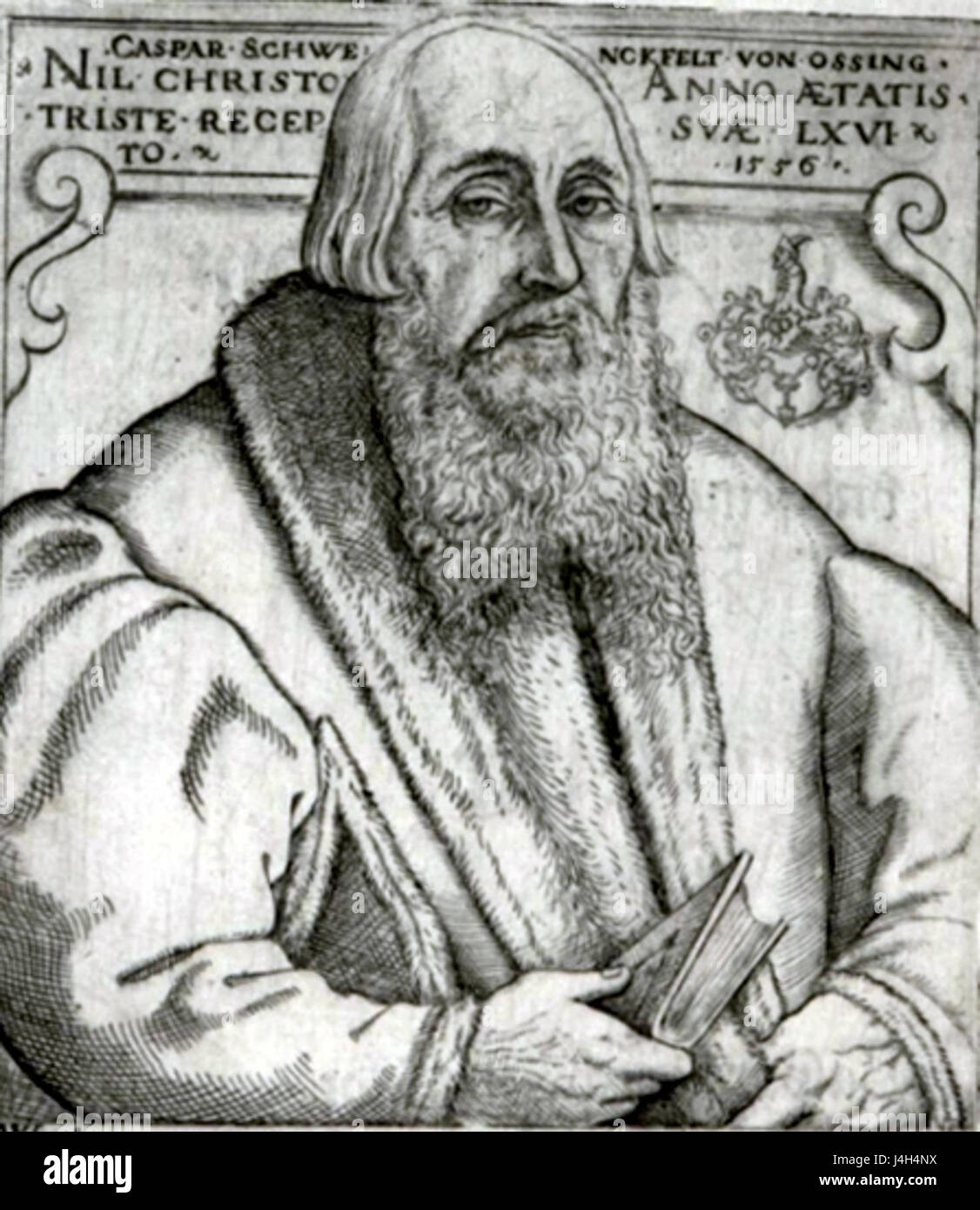 A historical figure, Schwenckfeld, was a religious reformer known for ...