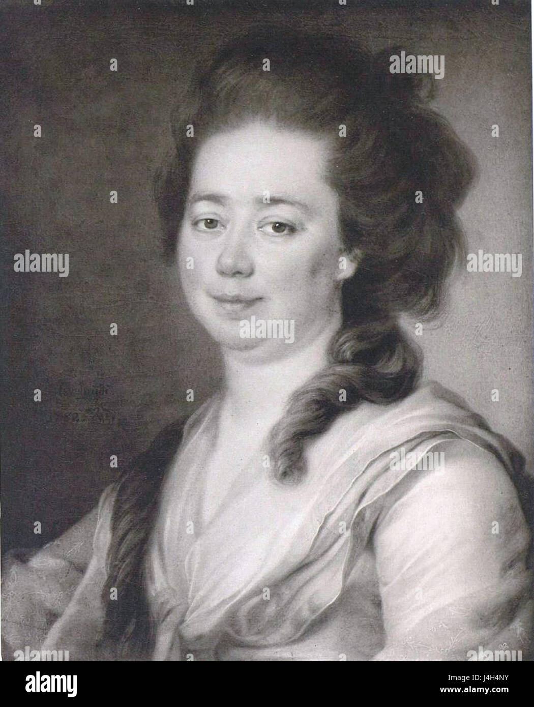 A historical portrait of Mikhail Bakunin, a prominent Russian anarchist ...