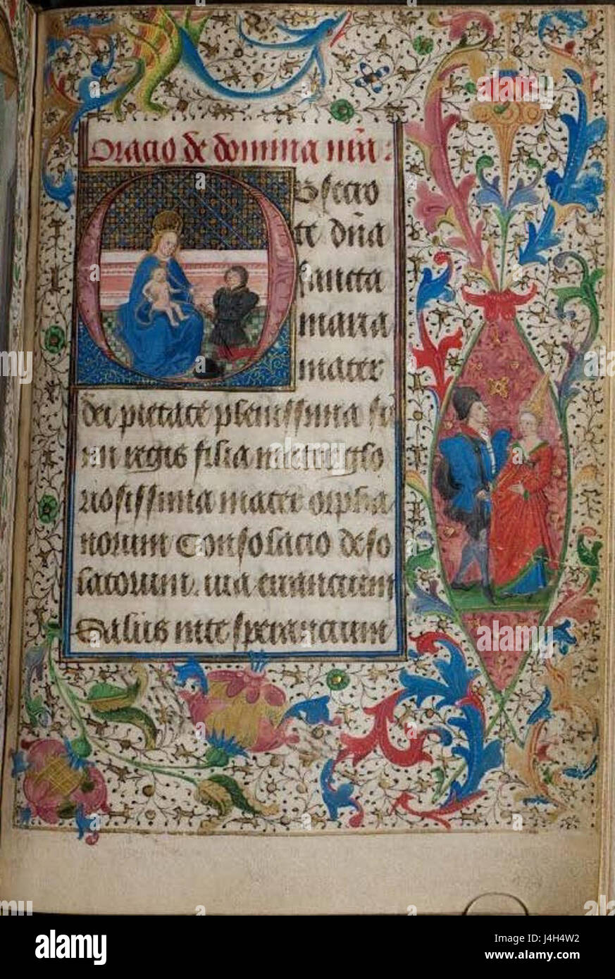 The 'Sachsenheim Gebetbuch' is a medieval prayer book from the 13th ...