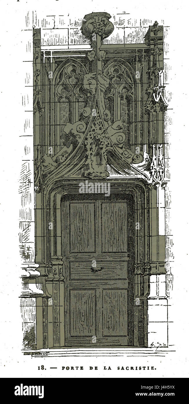 This artwork depicts Sainte Madeleine carrying her symbol, likely ...