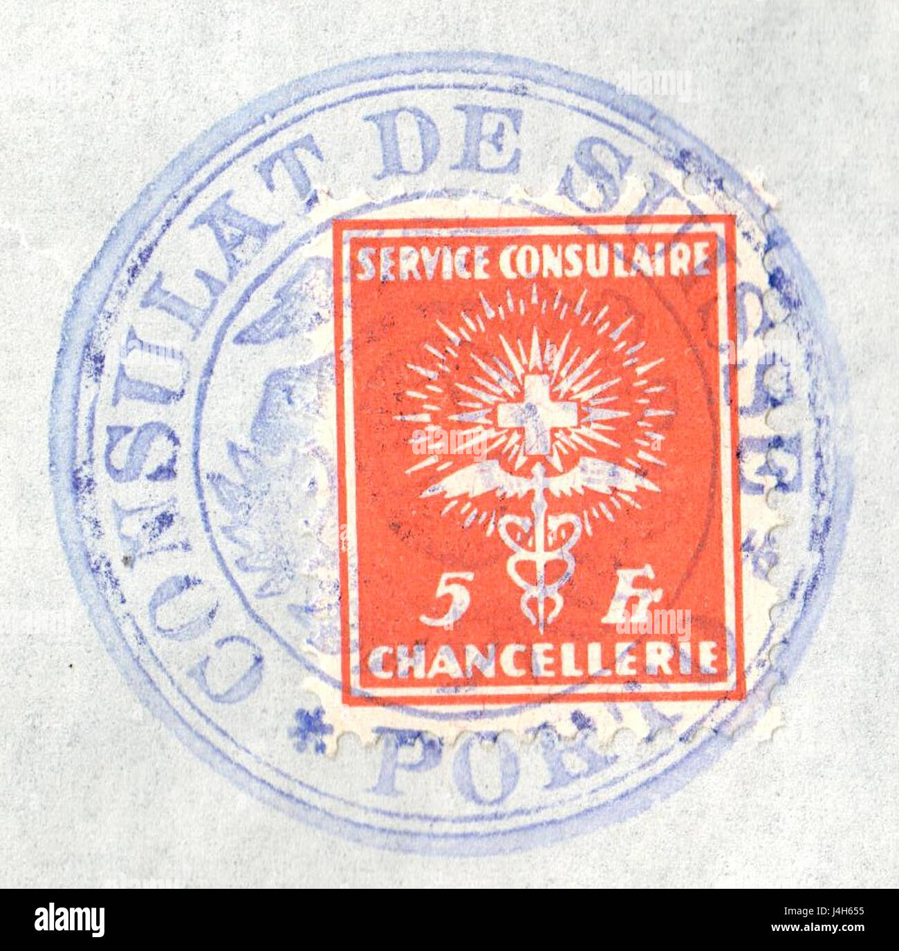 Consular papers hi-res stock photography and images - Alamy