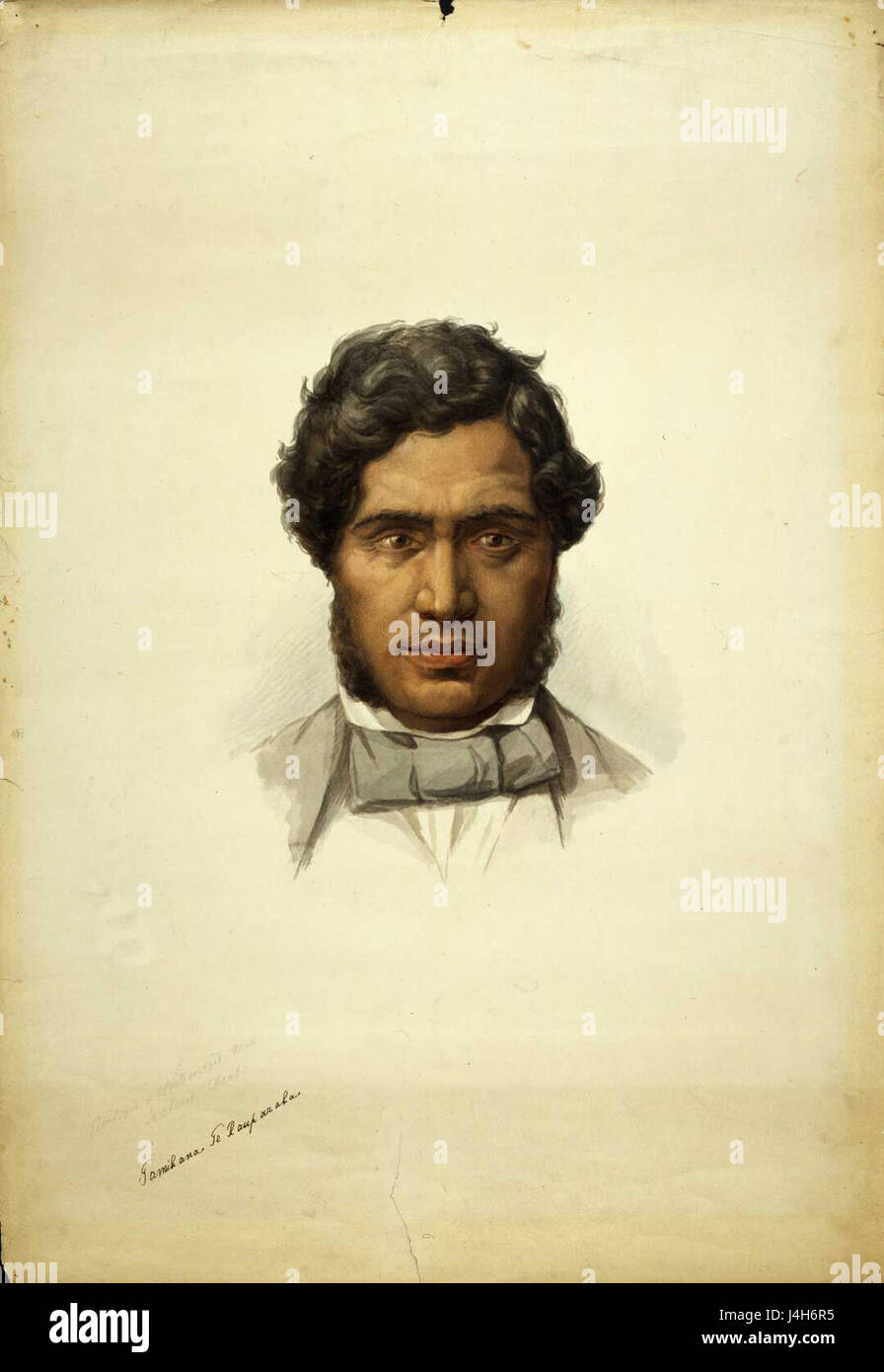 Te rauparaha hi-res stock photography and images - Alamy