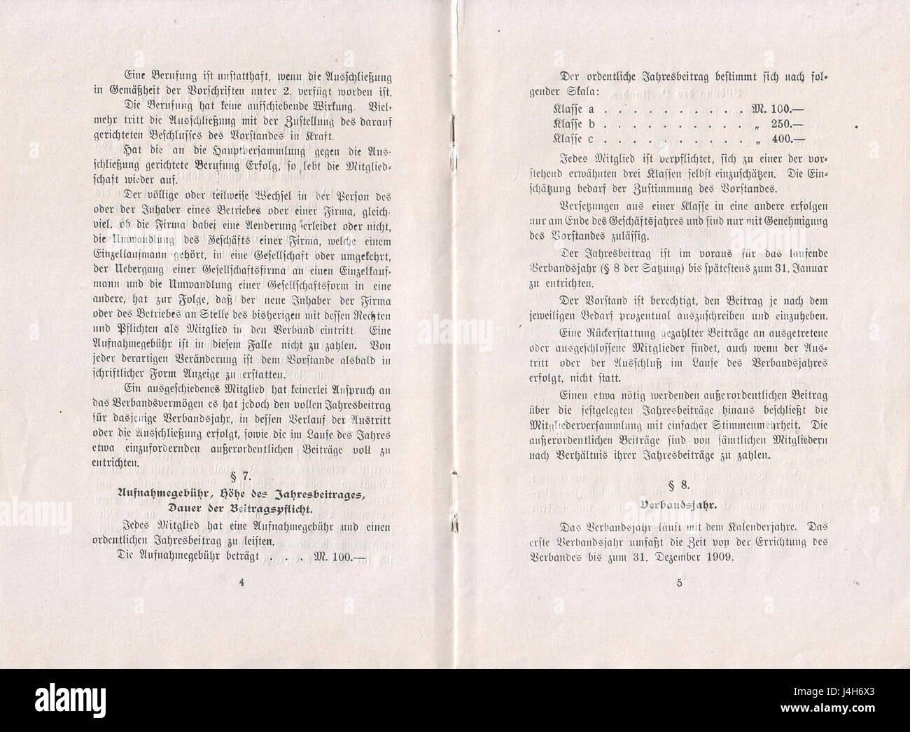 This document from 1909 outlines the regulations for the German Fur ...