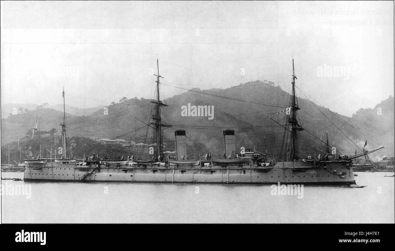 Ryurik was a Russian warship built in the 19th century, and its visit ...