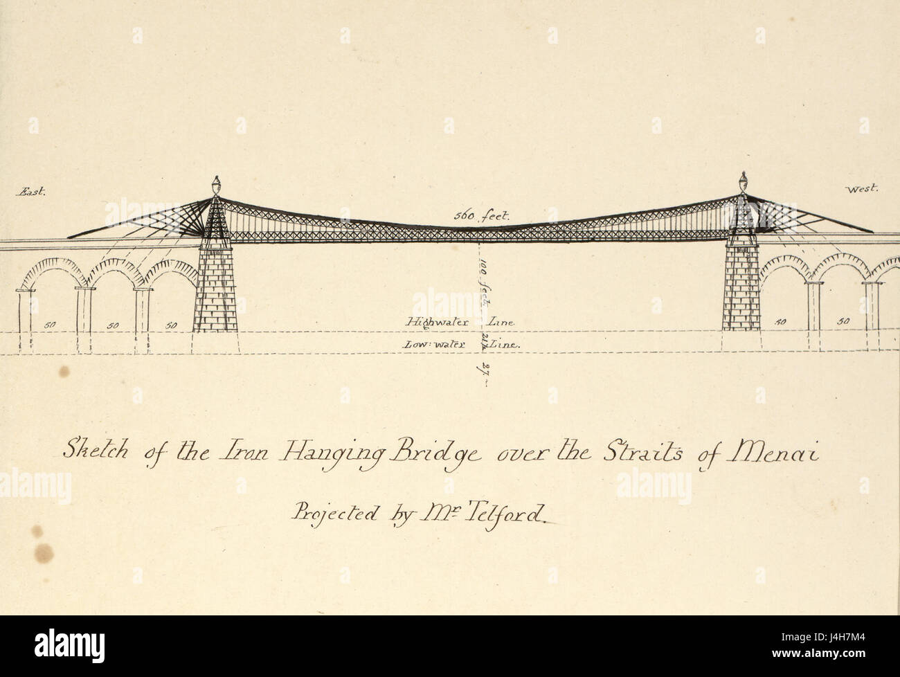 Map of iron bridge hi-res stock photography and images - Alamy