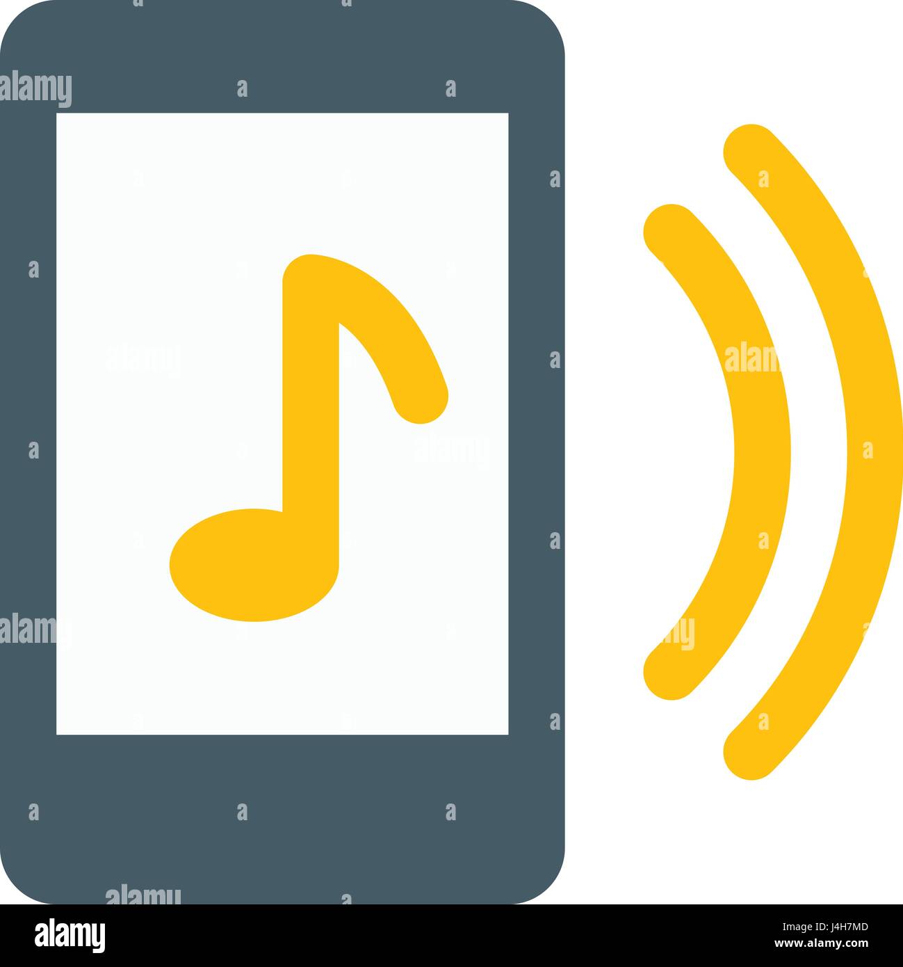 Cell phone waves Stock Vector Images - Alamy
