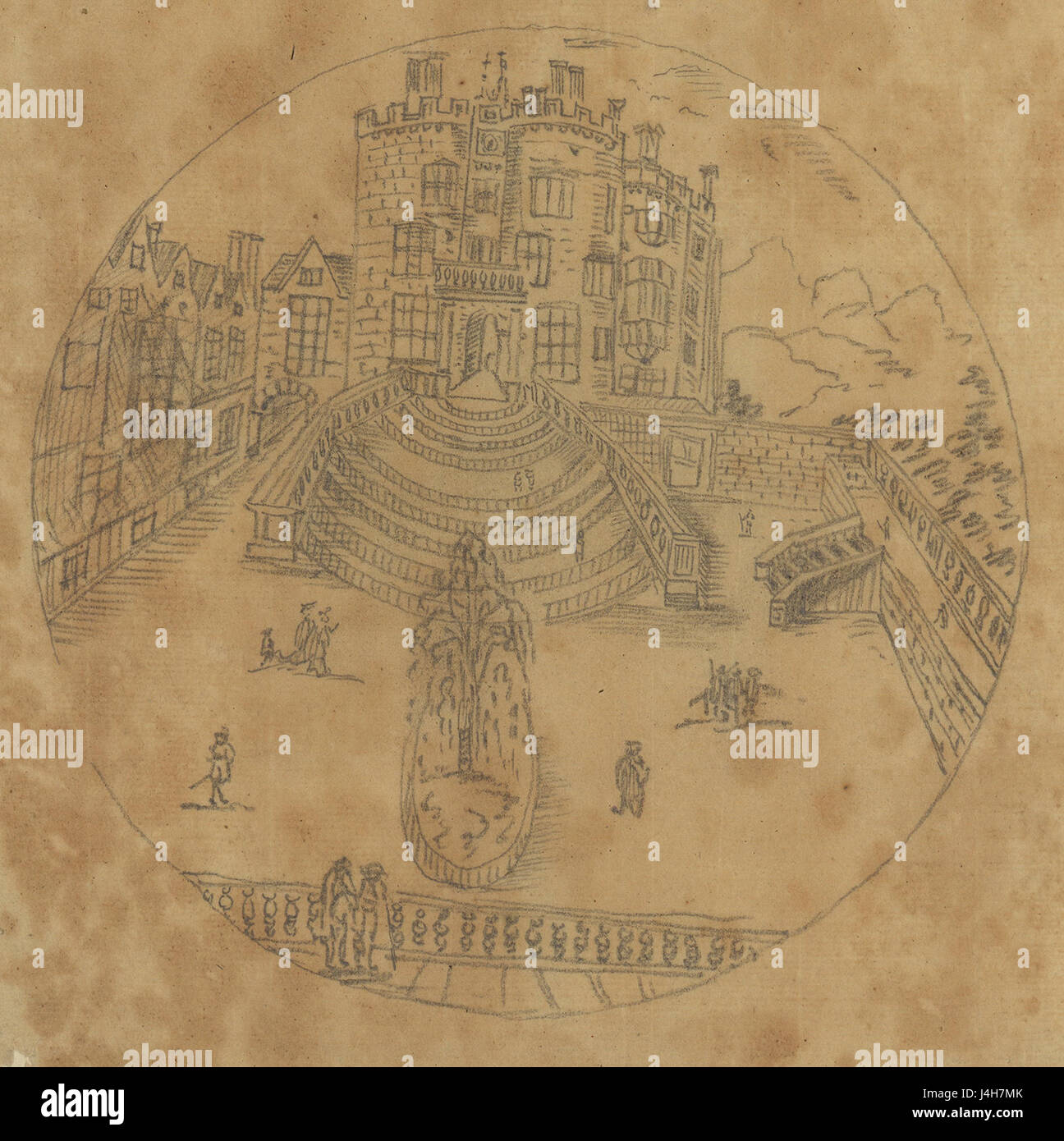 Powis castle interior hi-res stock photography and images - Alamy