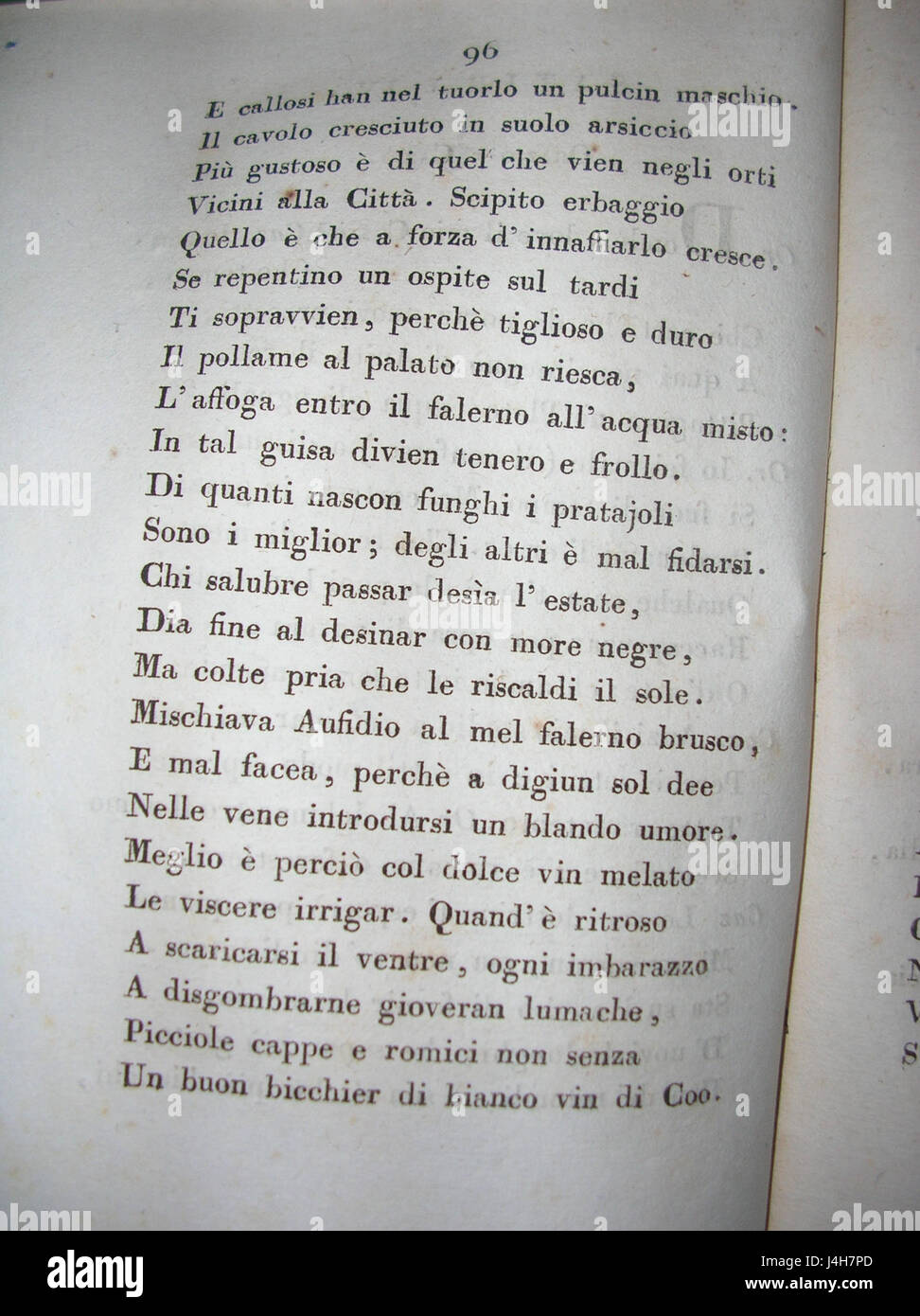 This refers to a satirical work by the Roman poet Horace (Orazio ...