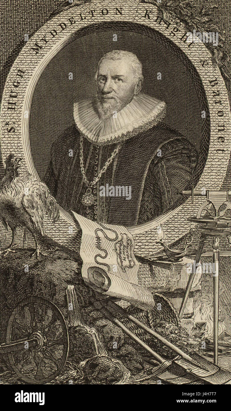 Sir Hugh Middleton was an English businessman and engineer, known for ...