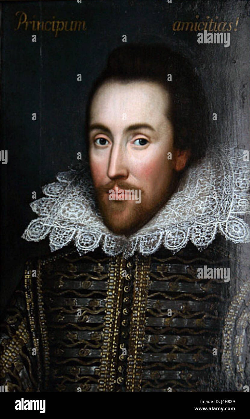 Shakespeare portrait large Stock Photo - Alamy