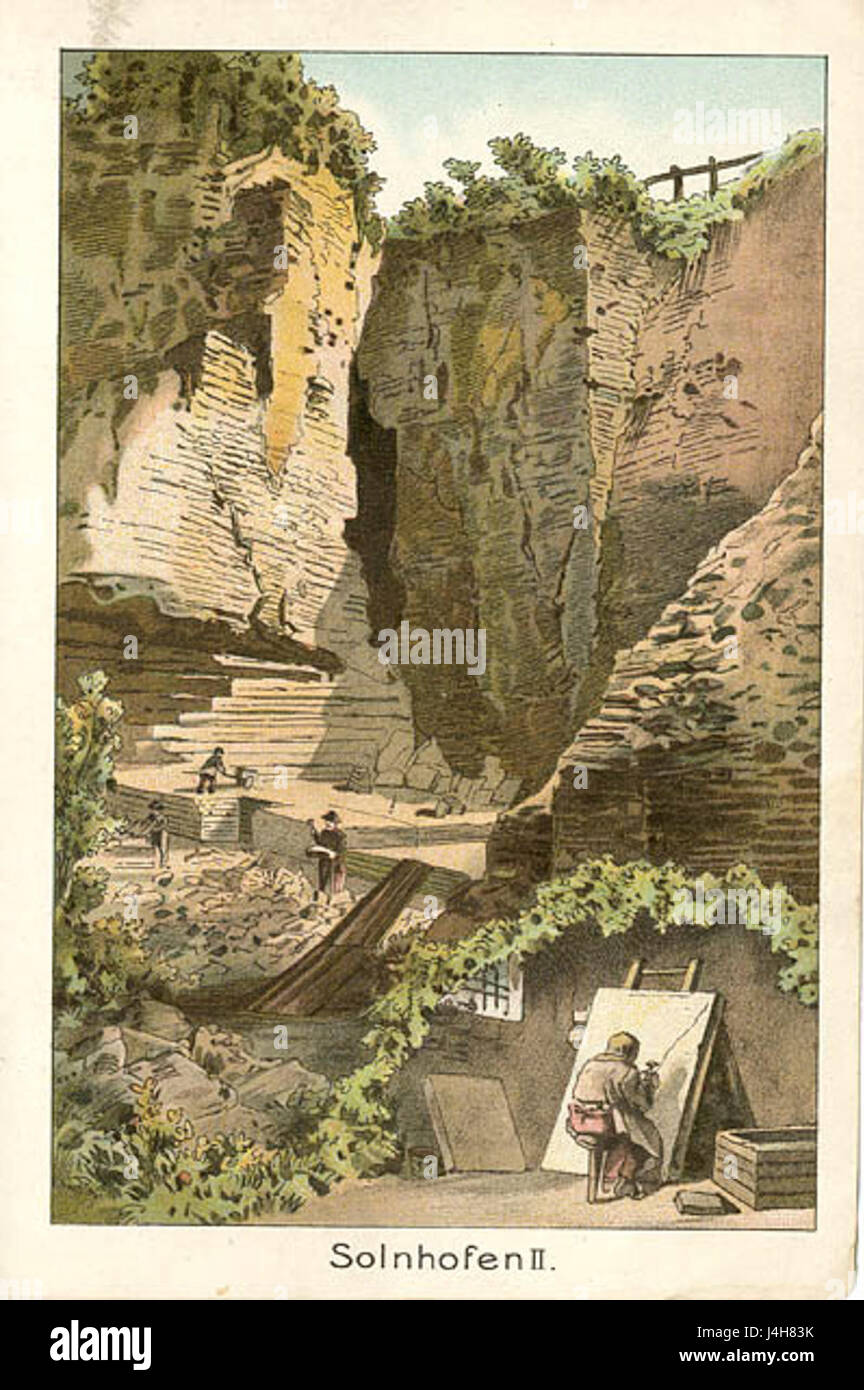Solnhofen formation hi-res stock photography and images - Alamy
