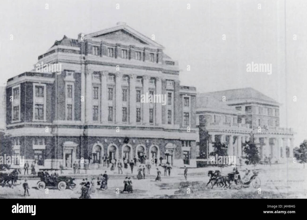 This rendering presents the design concept for the Tabernacle in ...