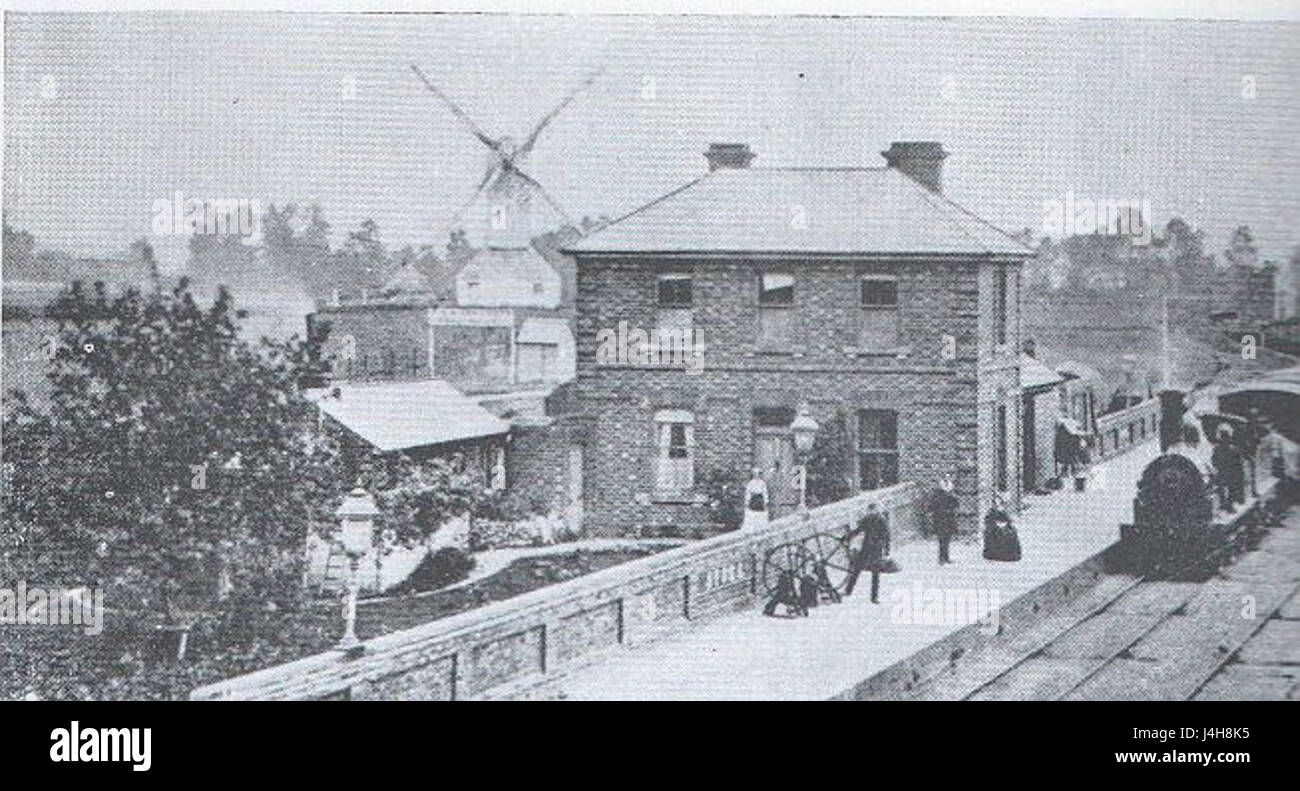 Stoke by Clare station and mill is a historical site in the village of ...
