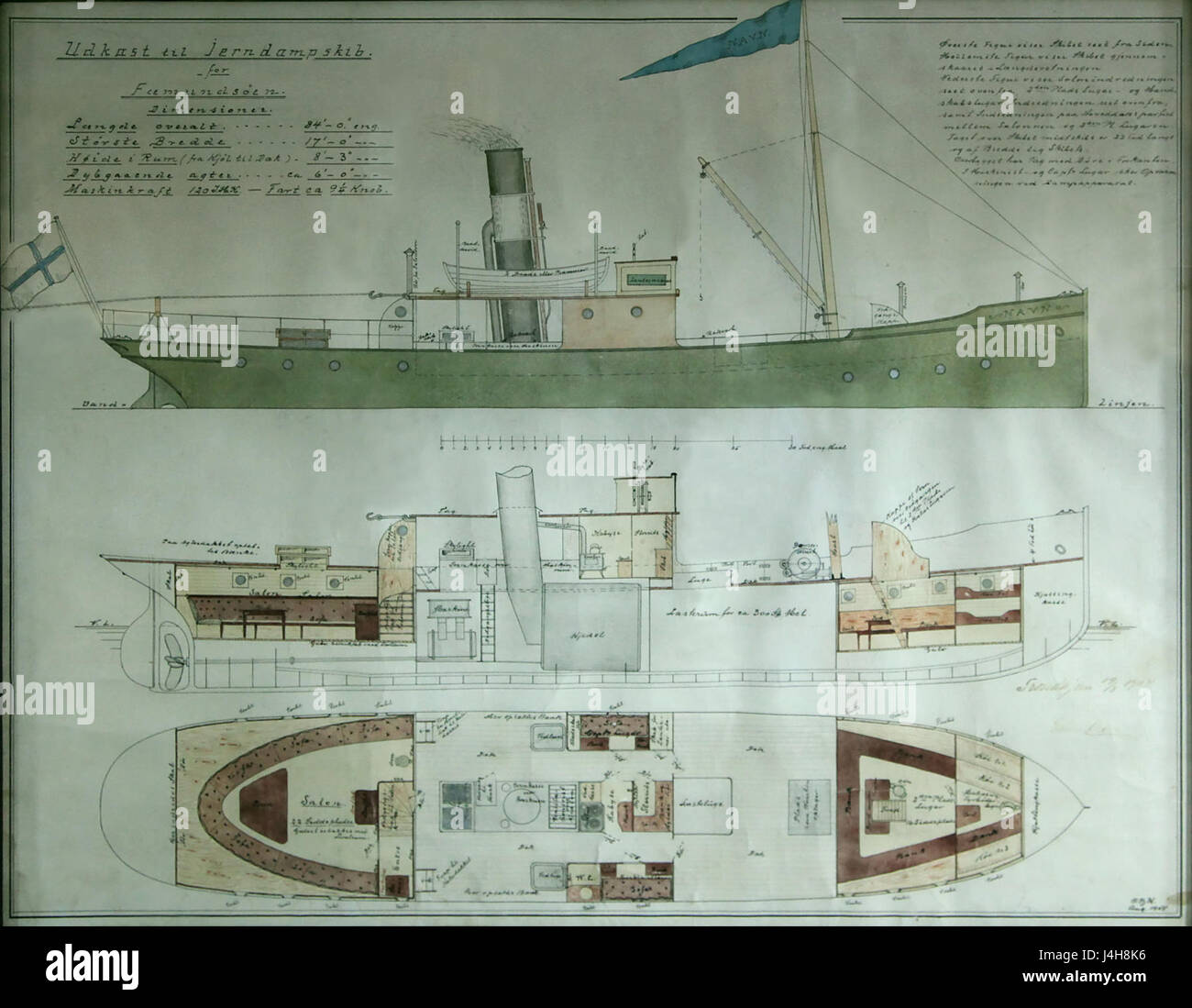 Historic ship drawing hi-res stock photography and images - Alamy