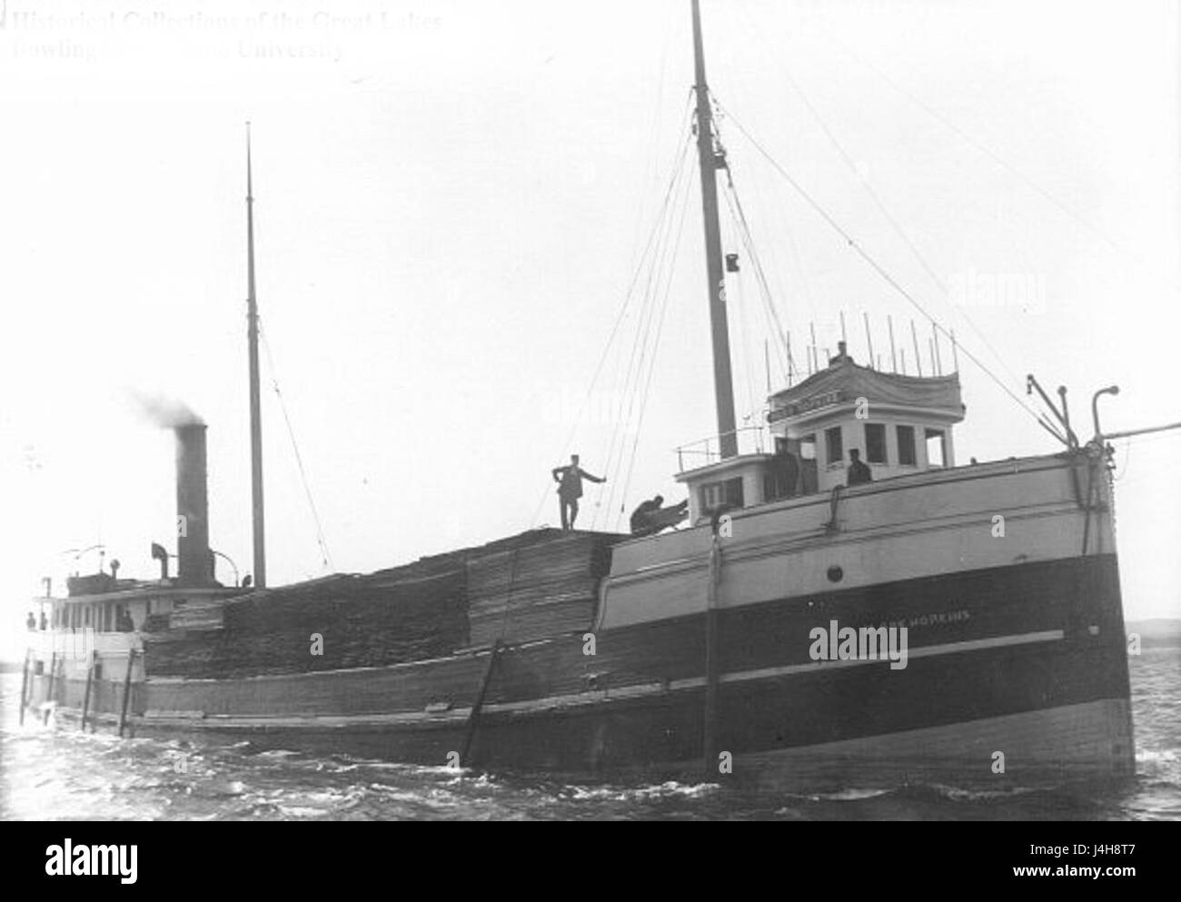 The *SS Myron* was a ship that likely played a role in transportation ...