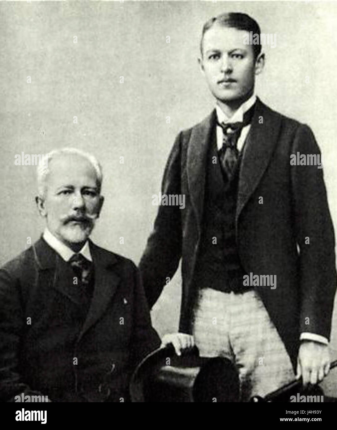 Tchaikovsky and Bob Davydov Stock Photo - Alamy