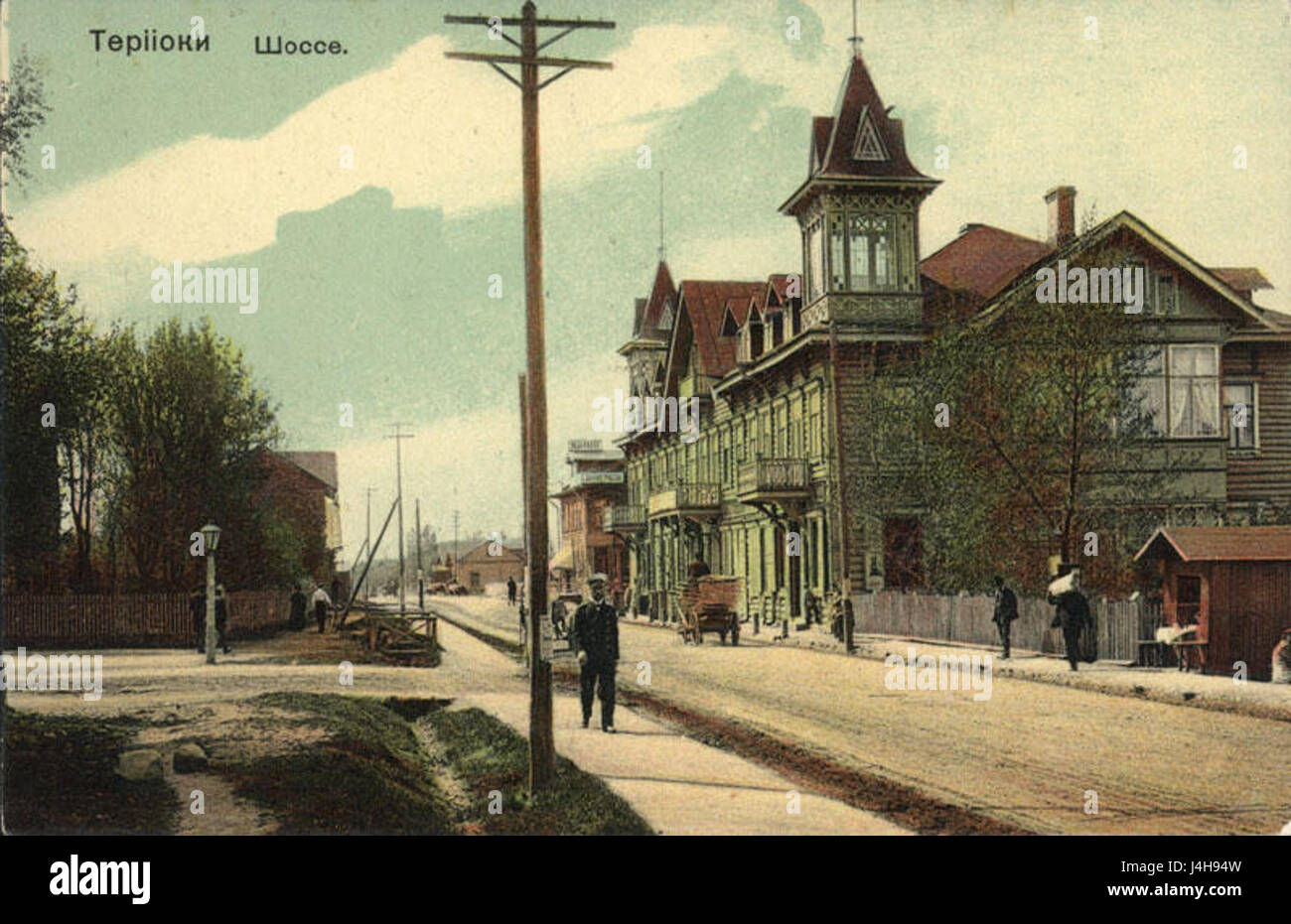 Terijoki n37 1910 e Stock Photo - Alamy