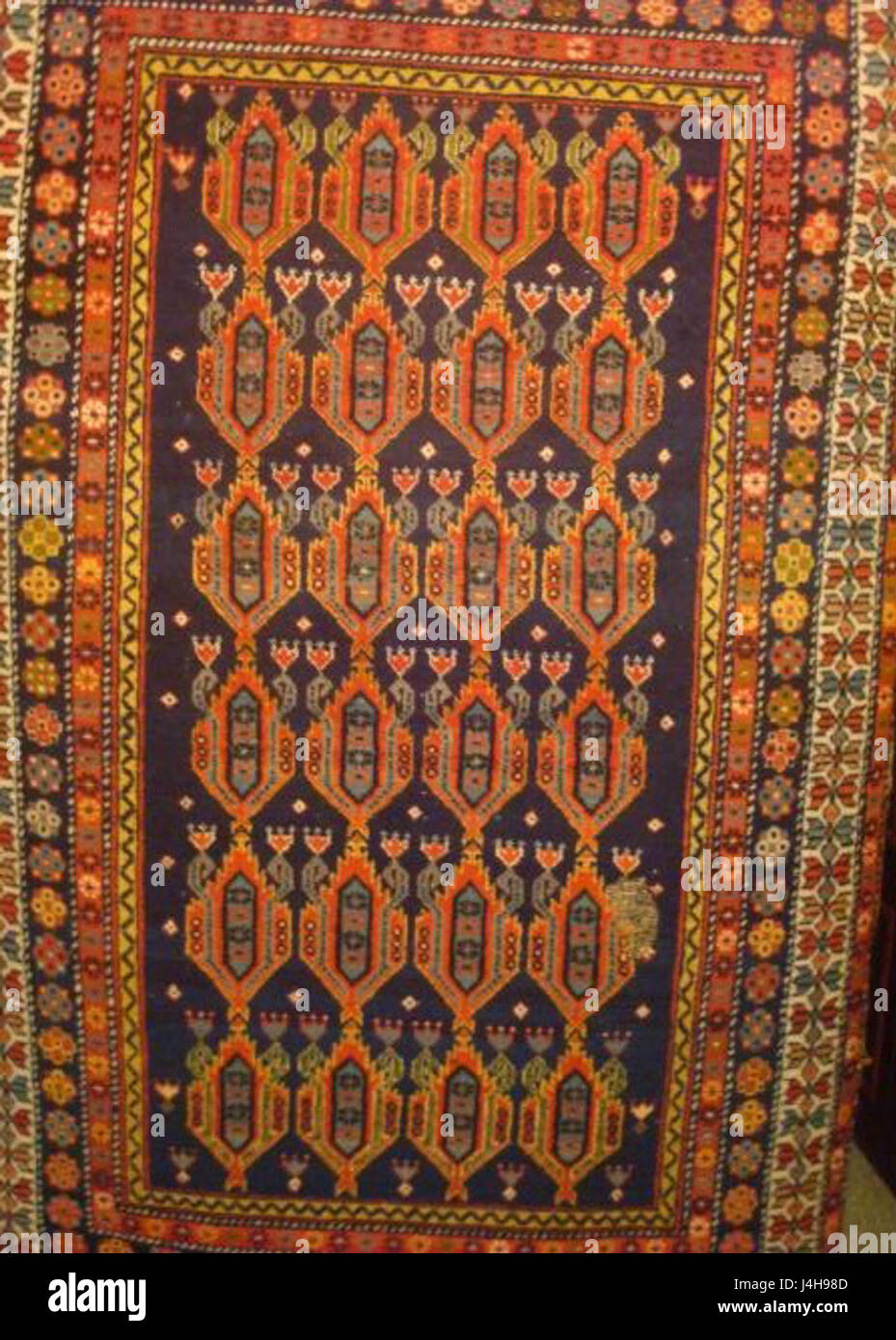 This is a traditional Azerbaijani carpet from Shemakha, known for its ...