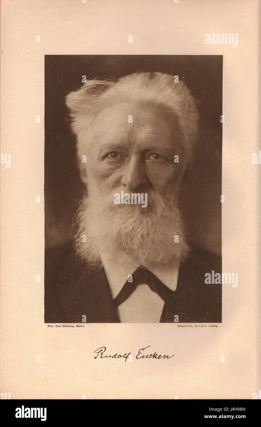 Rudolf eucken hi-res stock photography and images - Alamy