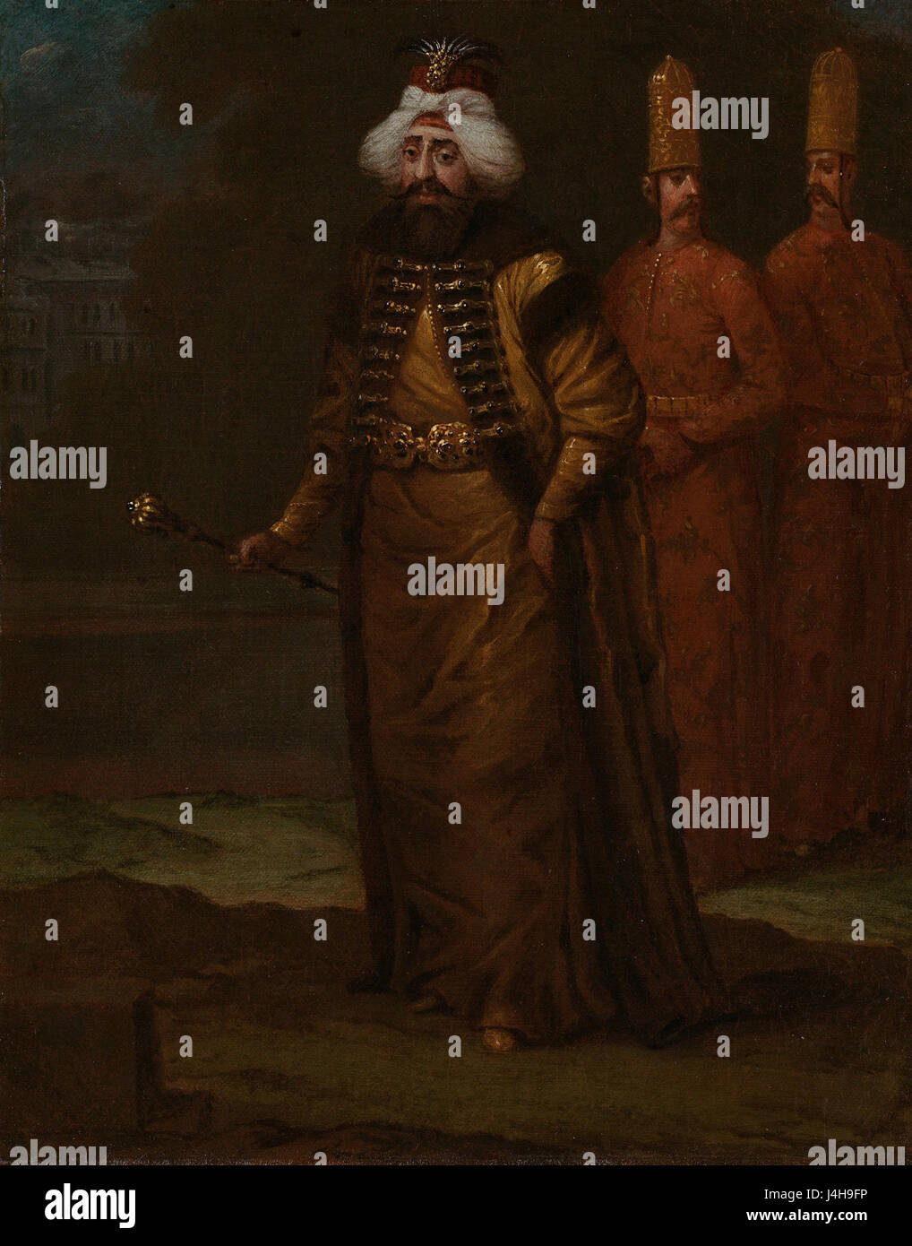 This artifact represents Sultan Ahmed III of the Ottoman Empire ...