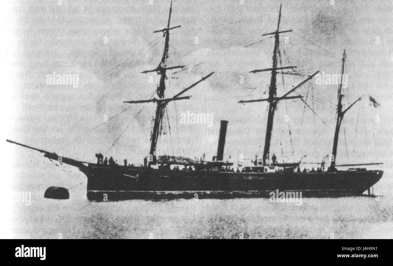 SMS Cyclop (1860 Stock Photo - Alamy