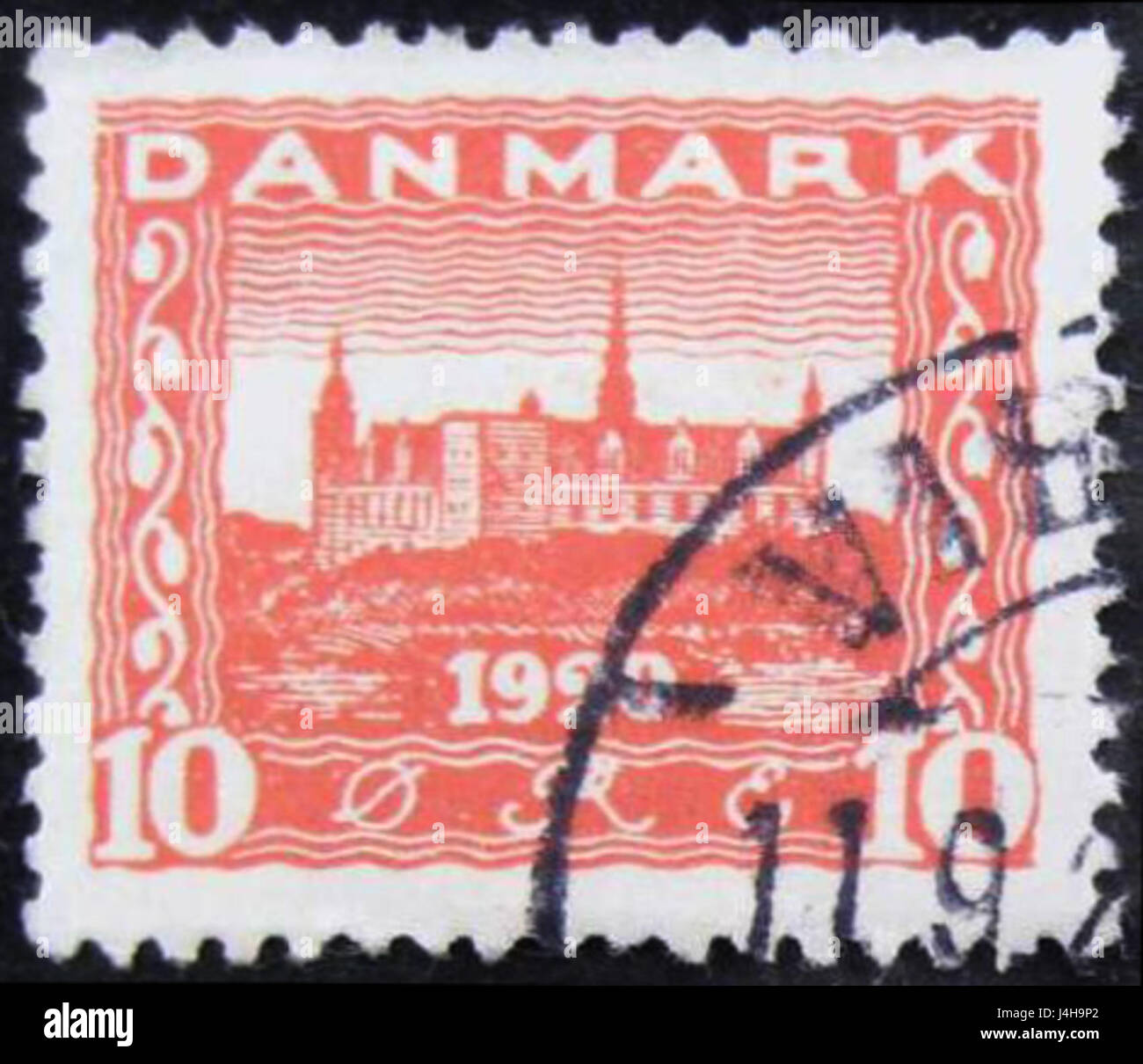 The 1920 stamp from Denmark, Michel 110, is a notable item in ...