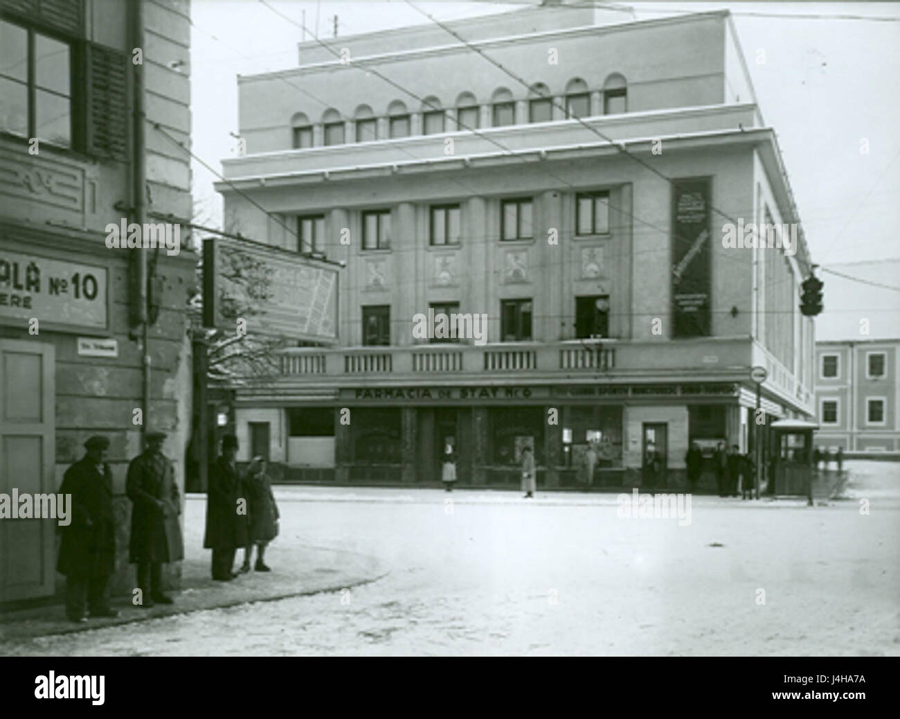 An image of Sibu Street (Strada Sibu) in the Tribunei district ...