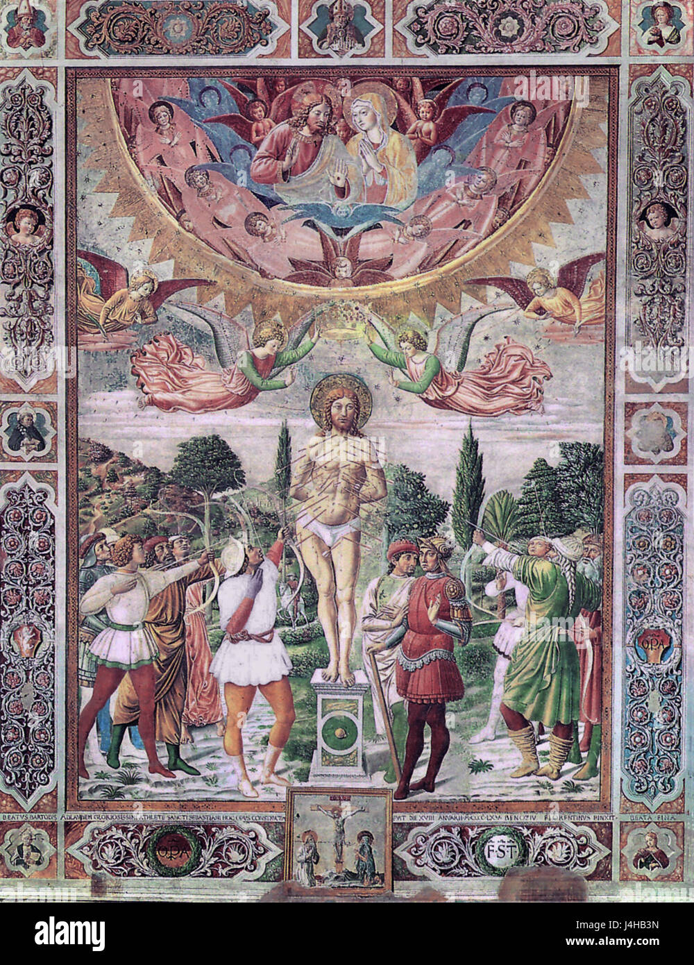 The martyrdom of st sebastian art hi-res stock photography and images ...