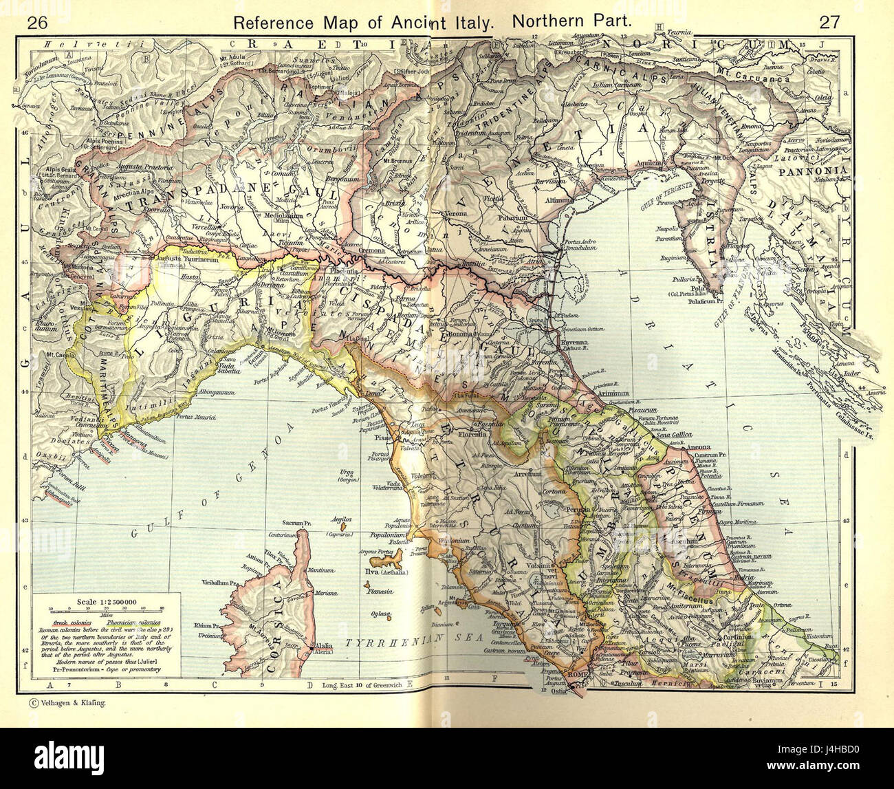 Northern italy map hi-res stock photography and images - Alamy