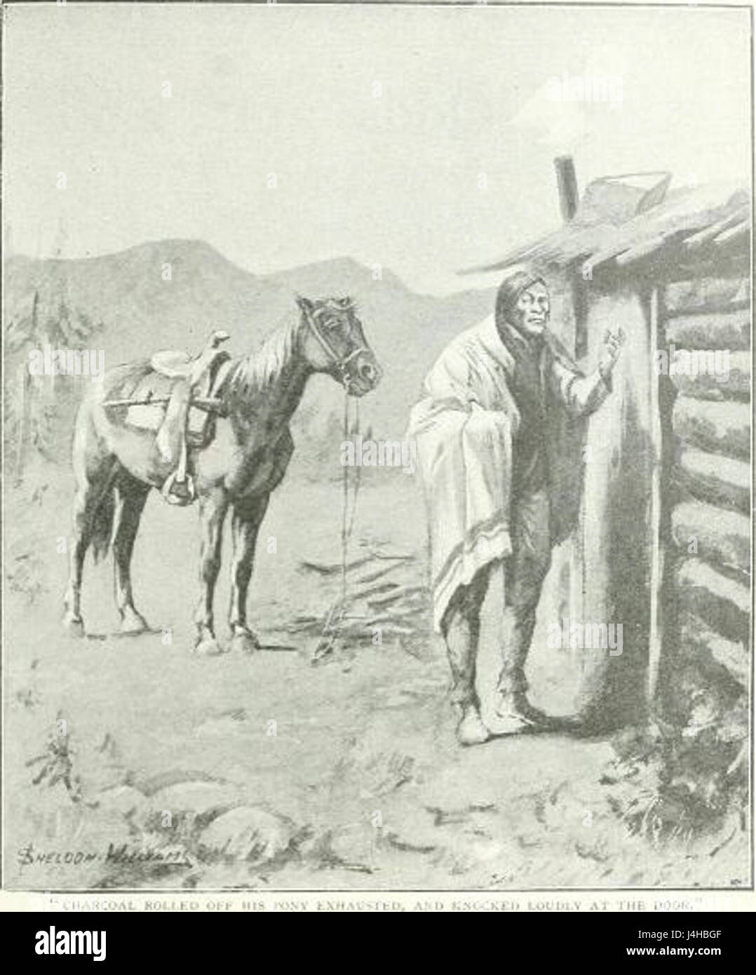 Sheldon Williams Charcoal Stock Photo - Alamy