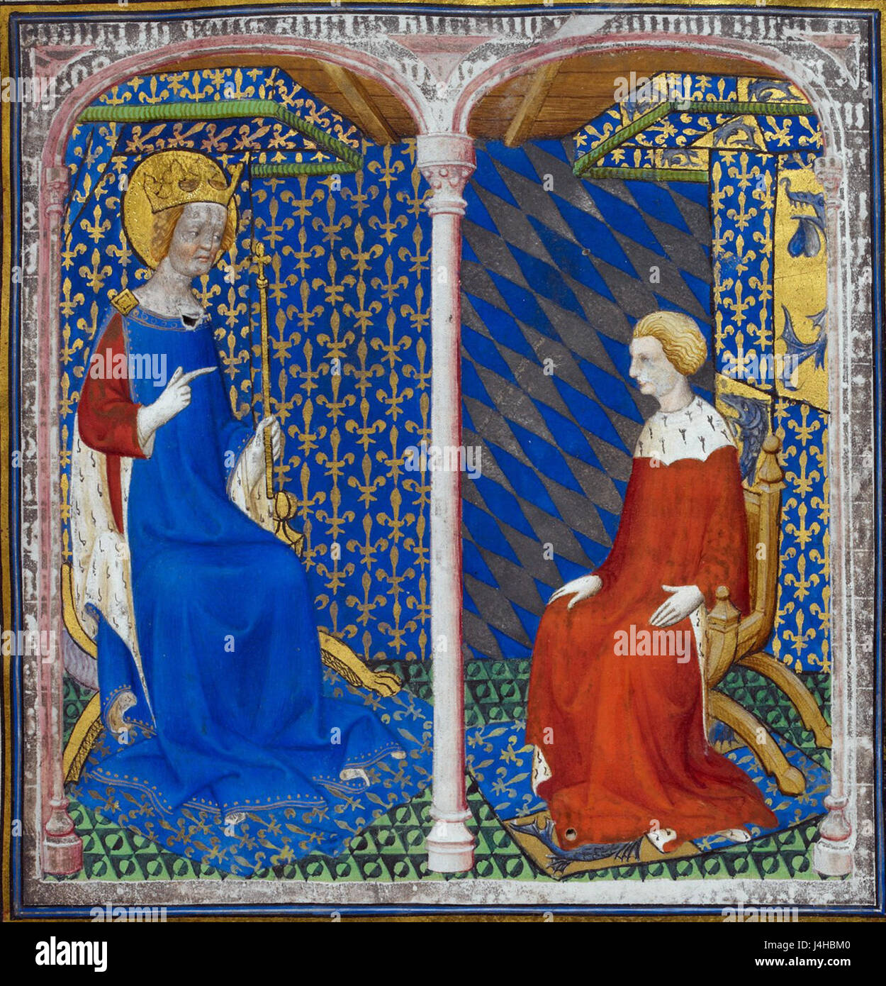 'Saint Louis et Louis de Guyenne' refers to historical figures from ...