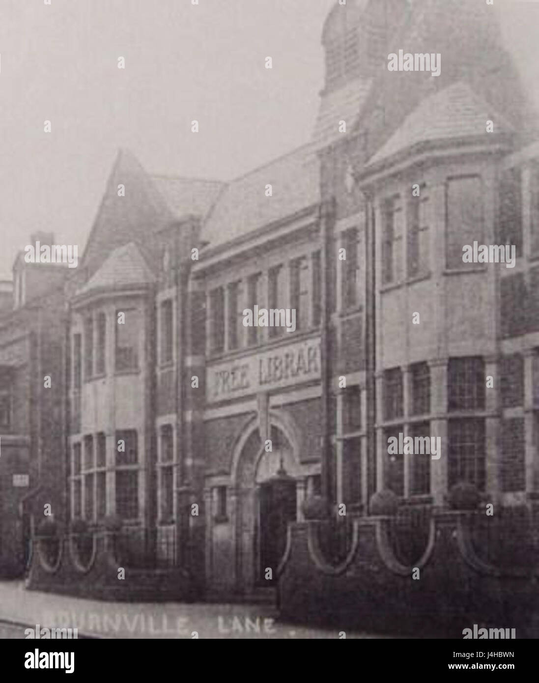 Stirchley Street Free Library Stock Photo - Alamy