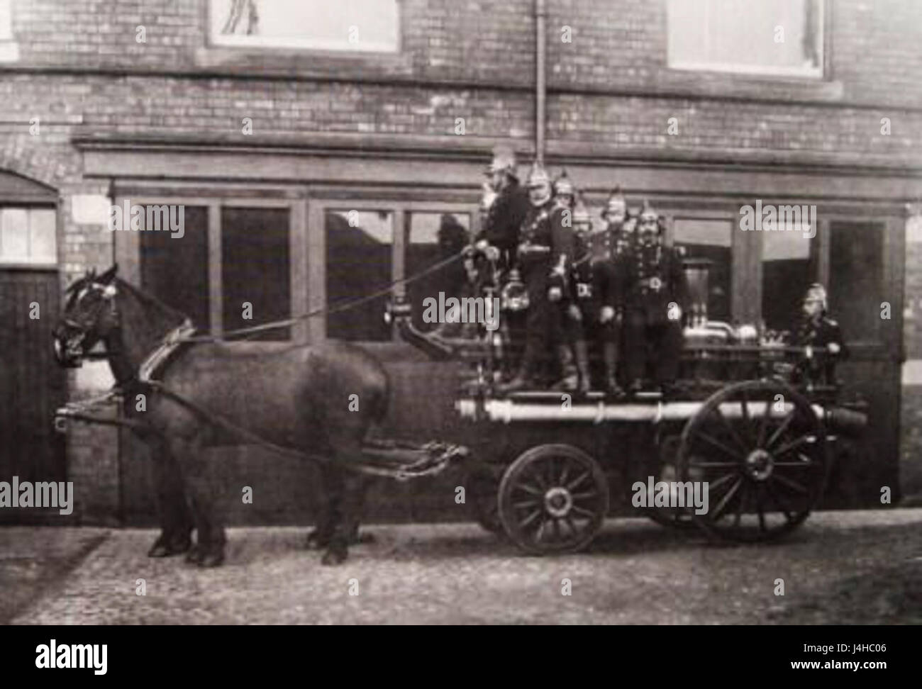 Fire brigade team in hi-res stock photography and images - Alamy